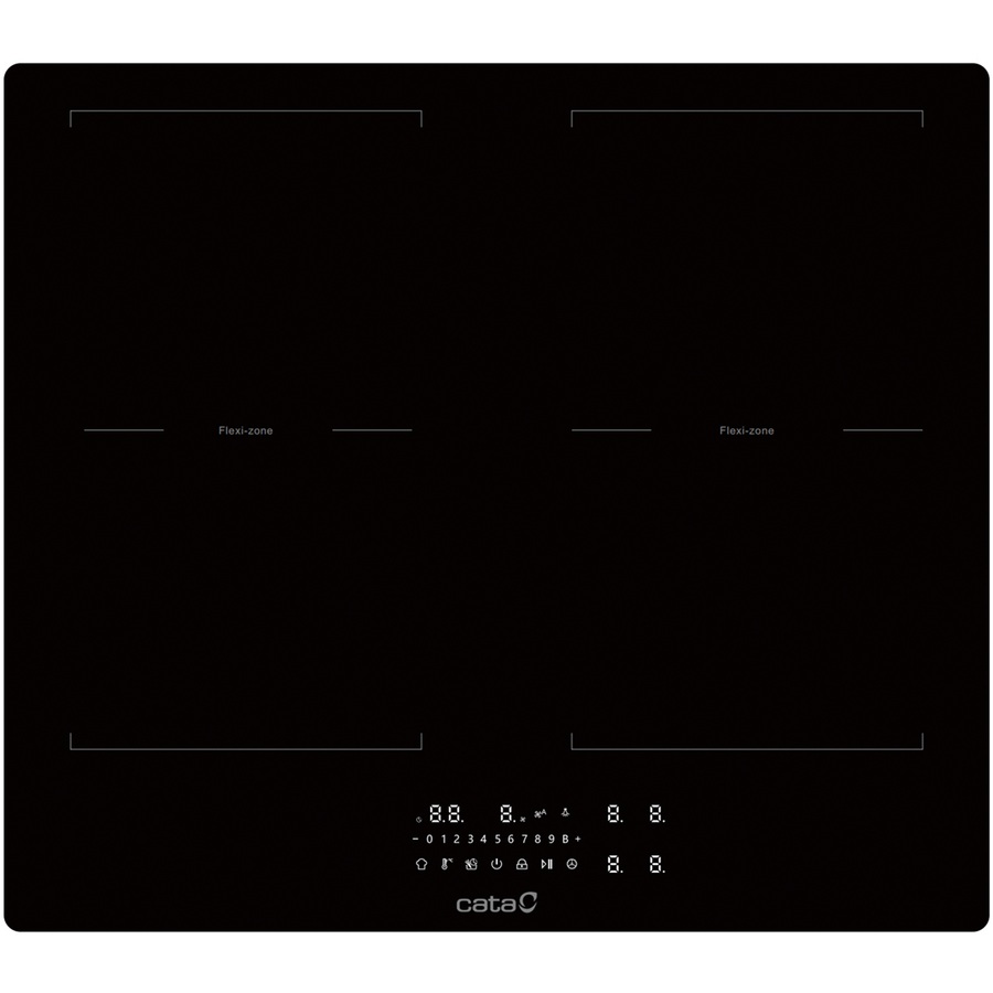 CATA 700 - 60cm 4 Zone 13A Plug In Flex Zone Induction Hob | Cata